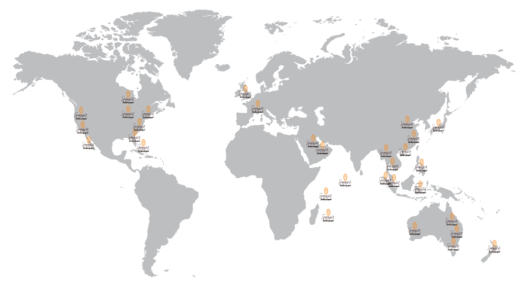 Locations & Global Partners | Sunraysia Five Star | Fruit Juice